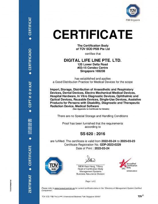 Certifications - Digital Life Line